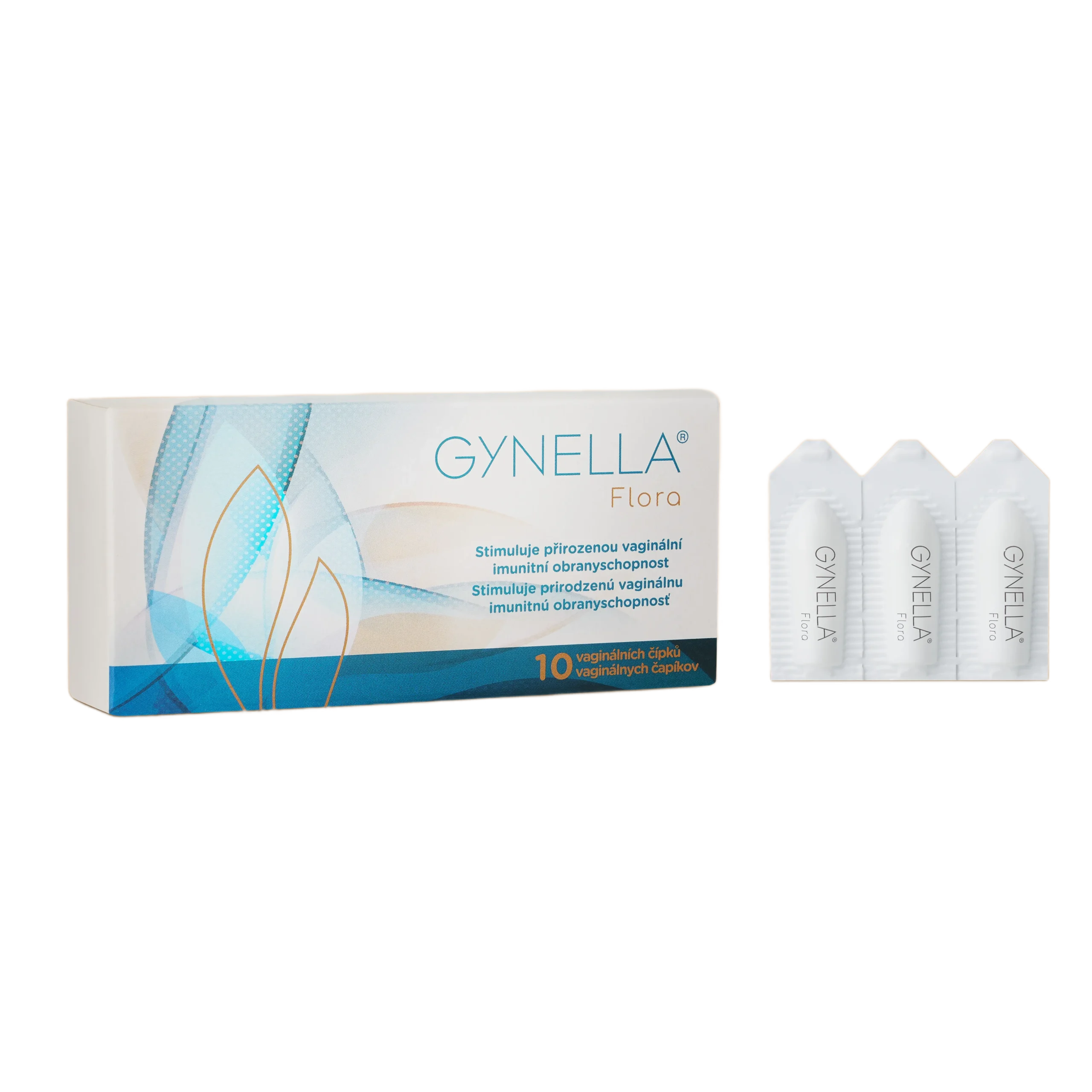 GYNELLA Flora, regeneruojančios makšties ovulės, 10vnt - Wellpert